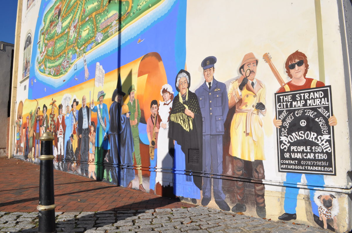 City Map Mural 2025 - The Art & Soul Traders