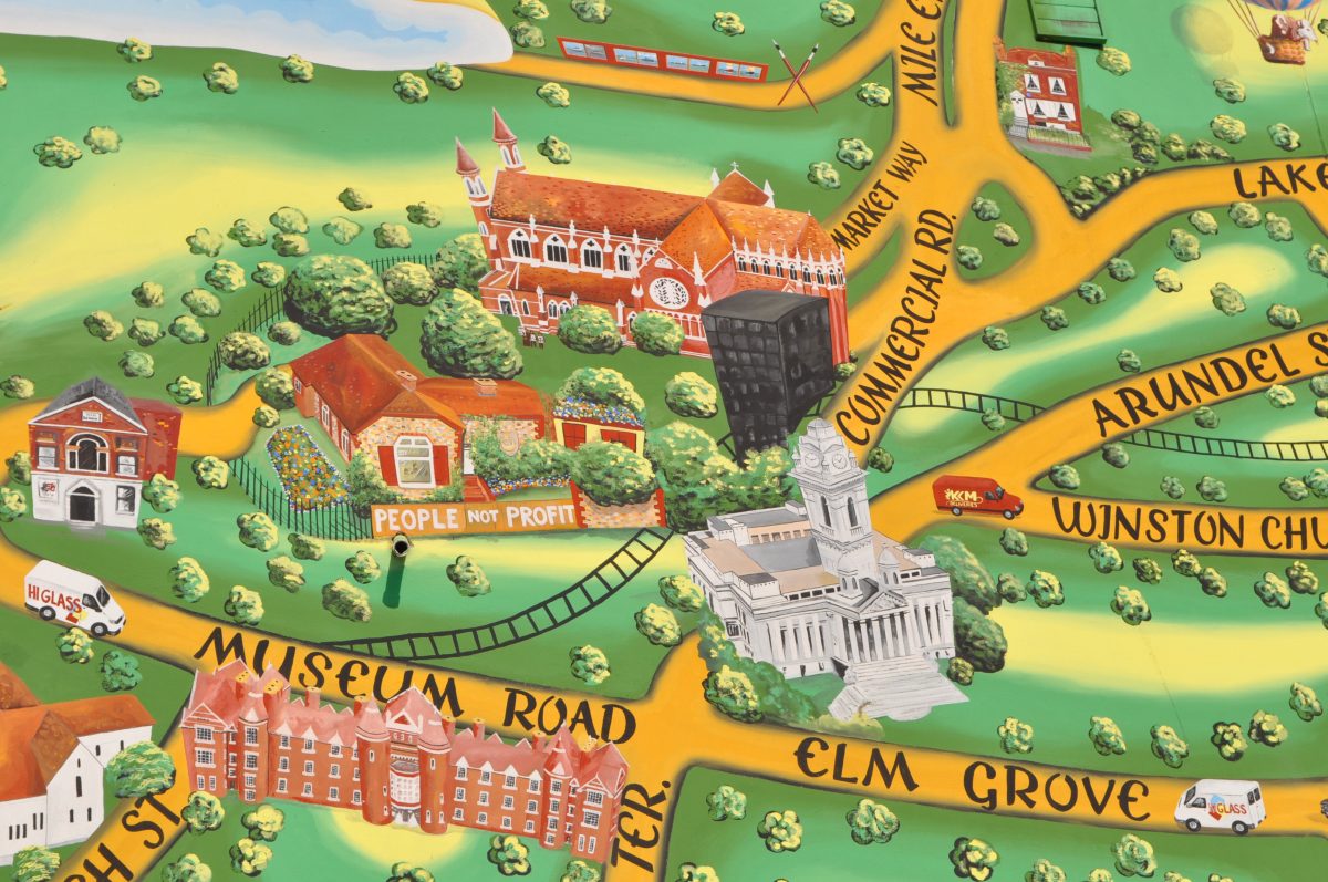 City Map Mural 2025 - The Art & Soul Traders