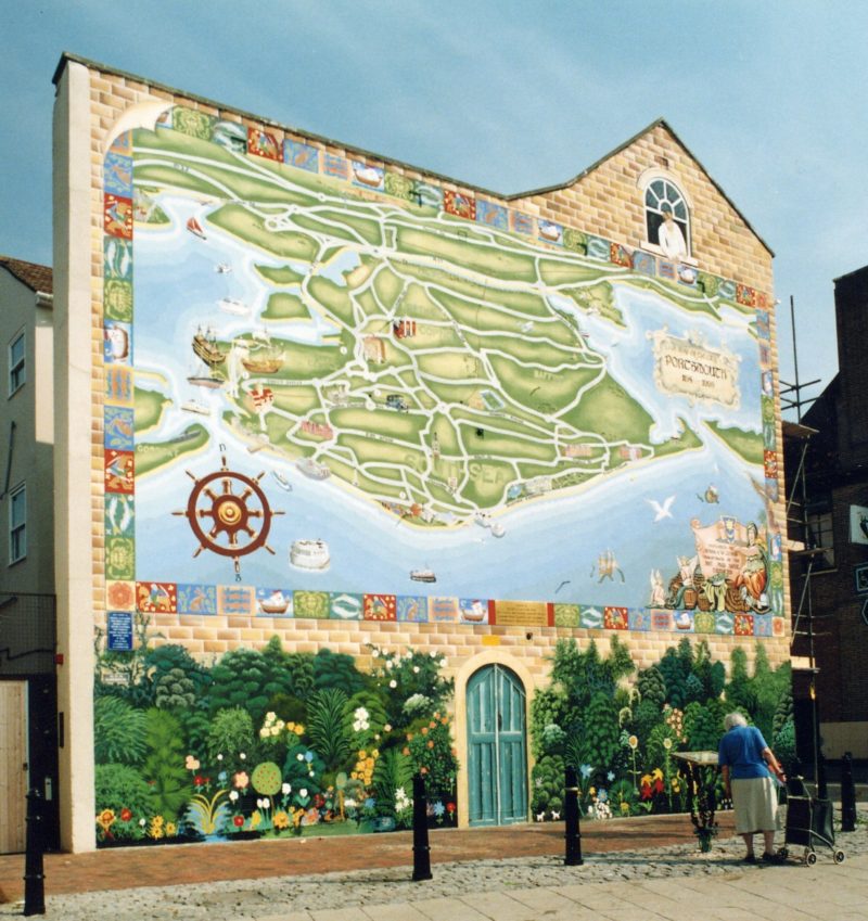 Strand Map Mural - Origins - The Art & Soul Traders