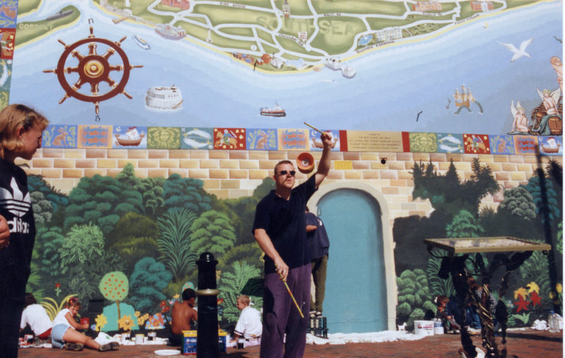 Strand Map Mural - Origins - The Art & Soul Traders