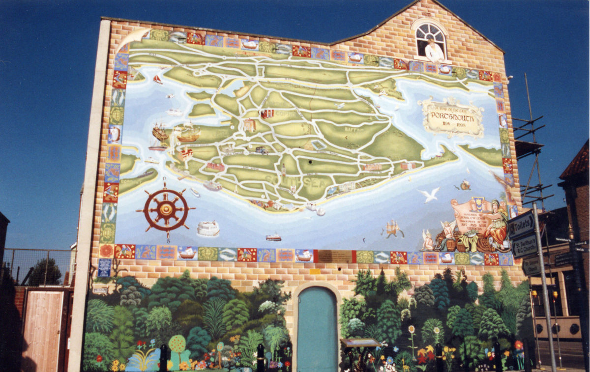 Strand Map Mural - Origins - The Art & Soul Traders