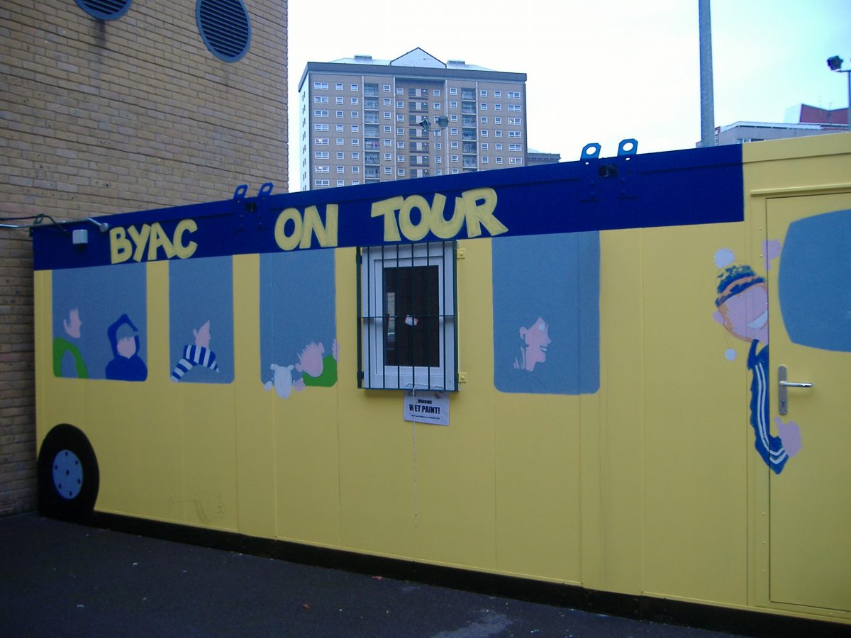 BYAC Portacabin - The Art & Soul Traders