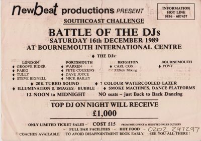 Rave Flyers – 1988 – 1989 - The Art & Soul Traders