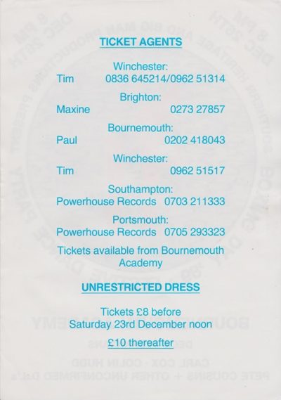 Rave Flyers – 1989 Part 2 - The Art & Soul Traders